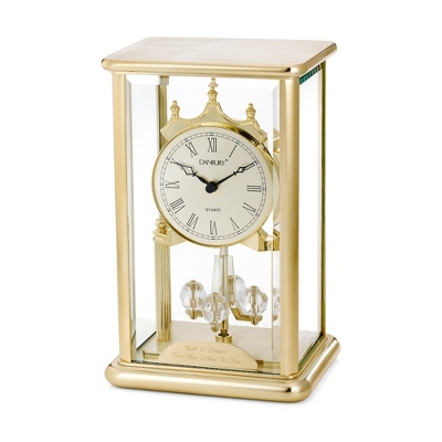 Personalized Brass Anniversary Clock By Things Remembered | Voova