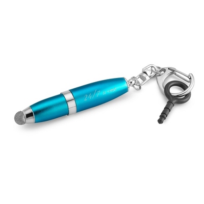 Personalized Blue Mini Stylus Pen By Things Remembered | Eivu