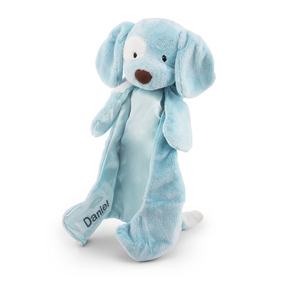 Personalized Blue Puppy Huggy Buddy By Things Remembered | Yazio