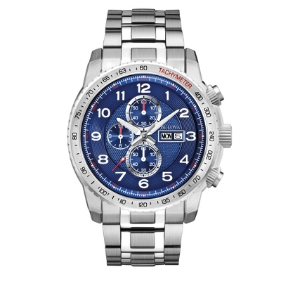 Personalized Men’s Bulova Blue Marine Star Watch 96c121 By Things ...