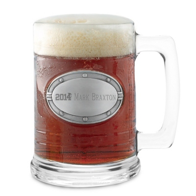 Personalized Engraved Nautical Tankard With Name And Grad Design By ...