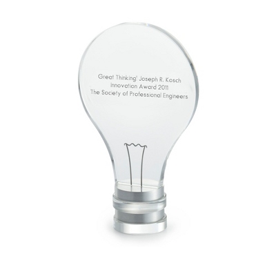 Personalized Light Bulb Award By Things Remembered | Roonyx