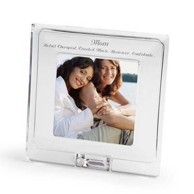 Personalized Square Crystal Frame By Things Remembered | Babblebean