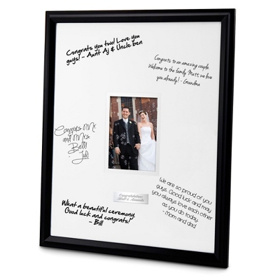 Personalized Black Signature Frame By Things Remembered | Dynander