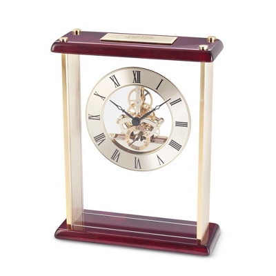 Personalized Gold Skeleton Clock By Things Remembered | Thoughtshots