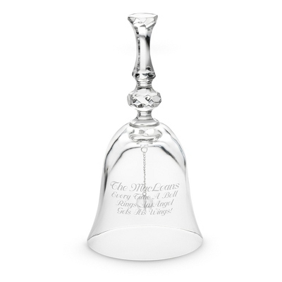 Personalized Crystal Bell By Things Remembered | Tagspace