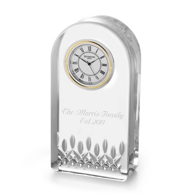 Personalized Waterford Lismore Essence Clock By Things Remembered ...