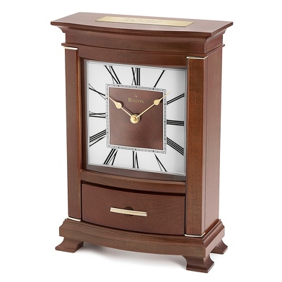 Personalized Bulova Tamarand Mantel Clock By Things Remembered | Oolium