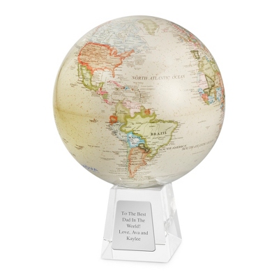Personalized Large Antique Beige Mova Globe By Things Remembered ...