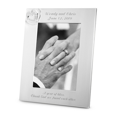 Personalized Double Heart 8×10 Frame By Things Remembered | Bubblexs