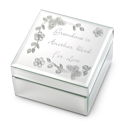 Personalized Grandma Mirrored Keepsake Box By Things Remembered | Triloo