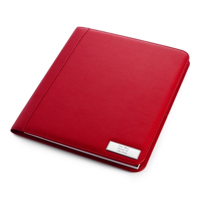 Personalized Large Red Padfolio By Things Remembered | Realzone