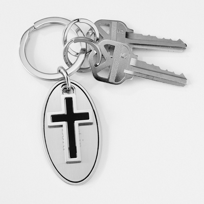 Personalized Religious Cross Key Chain By Things Remembered | Triloo