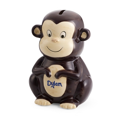 Personalized Monkey Bank By Things Remembered | Blueworks