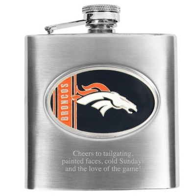 Personalized Denver Broncos Flask By Things Remembered | Dynander