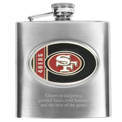 Personalized San Franciso 49ers Flask By Things Remembered | Dynander