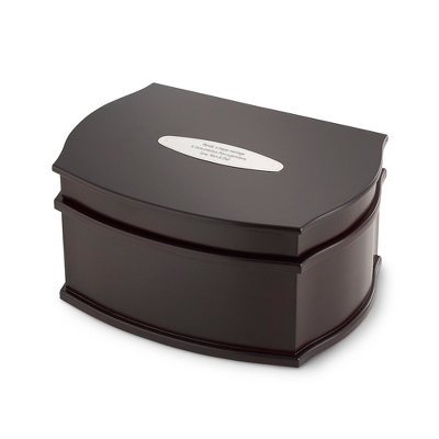 Personalized Wooden Jewelry Box In Java By Things Remembered | Triloo