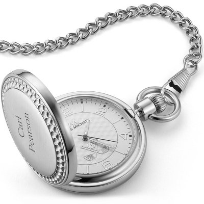 Personalized Golf Pocket Watch By Things Remembered | Triloo