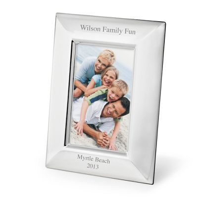 Personalized Portrait Basic Silver 4×6 Frame By Things Remembered ...